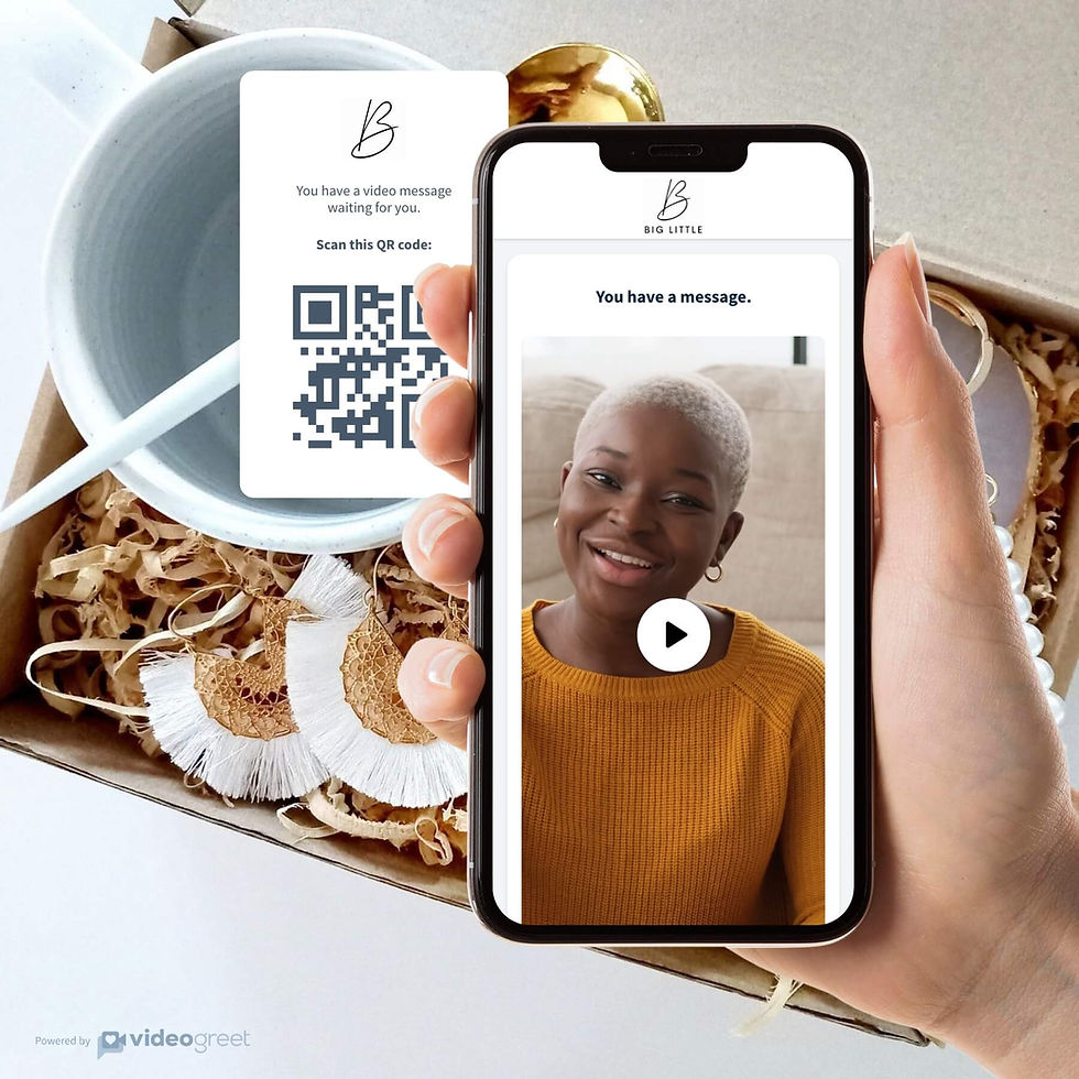 QR Codes for Personalized Video Messages – QR Scanning