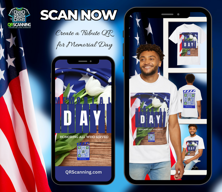 QR Scanning | Custom QR Codes & Apparel - Your Walking Billboard